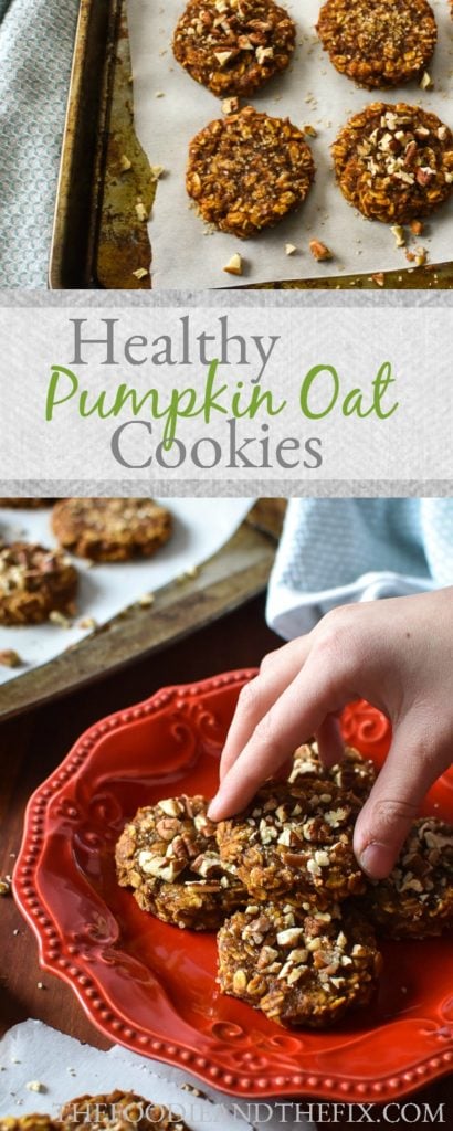 21 Day Fix Pumpkin Oat Cookies - The Foodie and The Fix