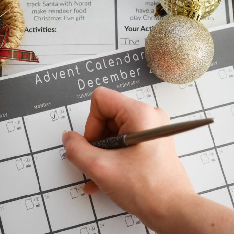How to Plan an Activity Advent Calendar | Advent Calendar Activity ...