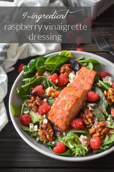 Raspberry Vinaigrette Recipe - The Foodie and The Fix